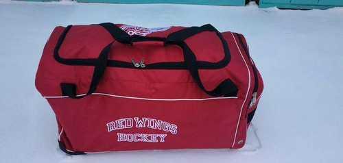 Хоккейный баул на колесах RED wings hockey 36