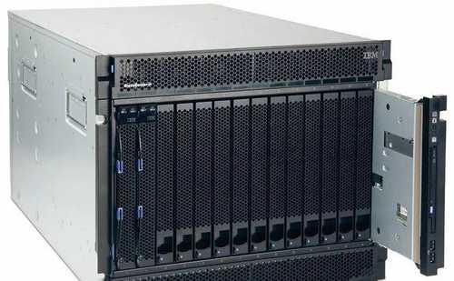 Шасси IBM BladeCenter H 88524 TG с лезвиями HX5