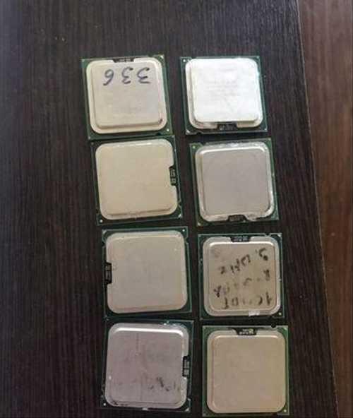 Процессоры Intel Celeron и Intel Pentium под сокет