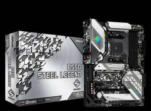 Материнская плата am4 ASRock B550 Steel Legend