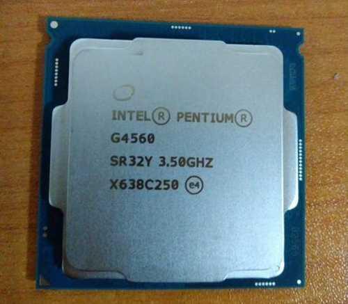 Процессор Pentium G4560