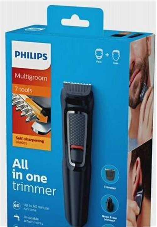 Триммер бороды и усов Philips Multigroom MG3720
