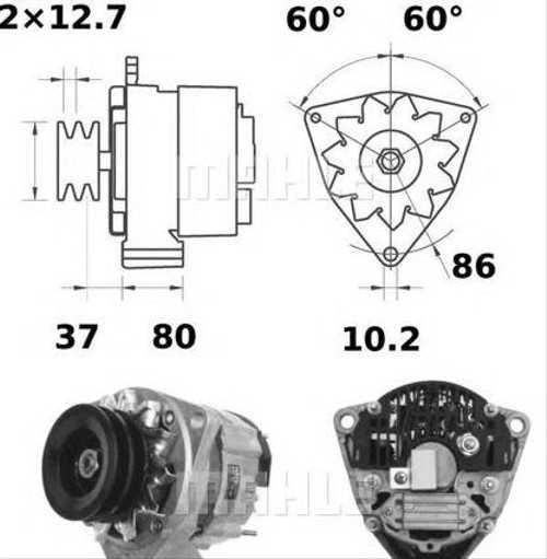 Генератор даф 106