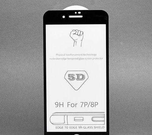 Защитное стекло 5D для iPhone 7,8, X, Xs, 11
