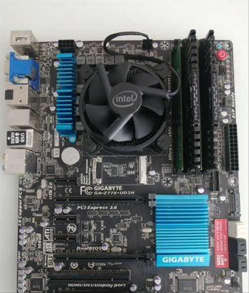 Система в сборе Gigabyte Z77X на core i7 3770k