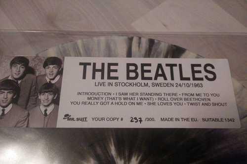 Винил The Beatles Live In Stockholm