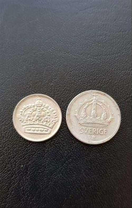 Серебряные монеты Швеции