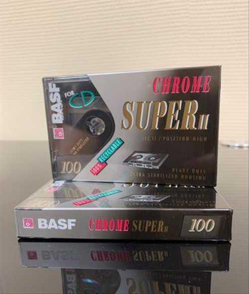 Аудиокассета basf chrome super II 100 | Festima.Ru – частные объявления
