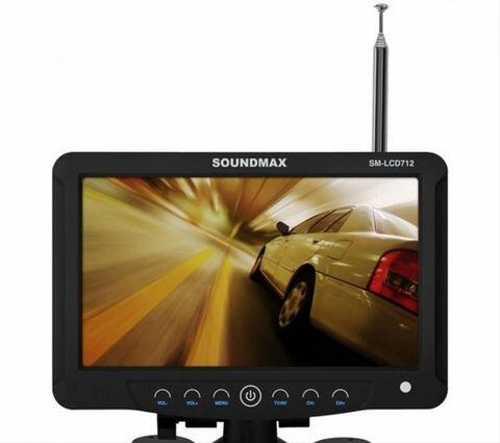 Автомобильный телевизор soundmax SM-LCD712