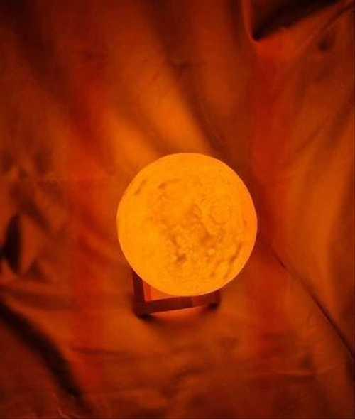 Лампа ночник "Луна" Сенсорный