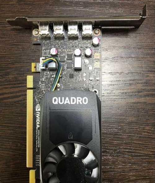 Видеокарта p1000 Quadro 4 GB