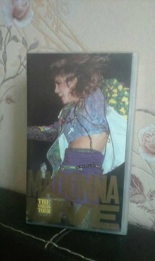 Madonna The Virgin Tour видеокассета VHS