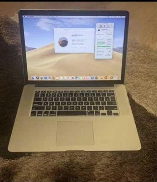 MakBook pro 2015 15”2.8 i7 16 gb 500gb ccd