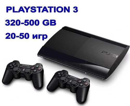Playstation 3 + 40 игр