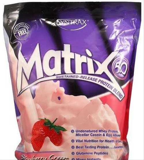 Протеин Syntrax Matrix 5.0 (5 lbs) - Strawberry