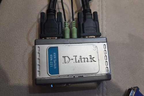 Переключатель D-Link KMV-221