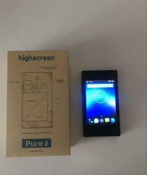 Телефон Highscreen Pure J