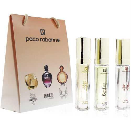 Подарочный набор 3*15 ml paco rabanne Pour Femme