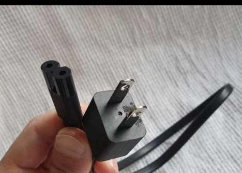 Кабель us plug - разъем IEC, IEC c7