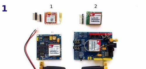 GSM и GPS модули для Arduino GSM антенны