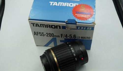 Объектив Tamron AF55-200mm F/4-5.6 LD Macro Sony