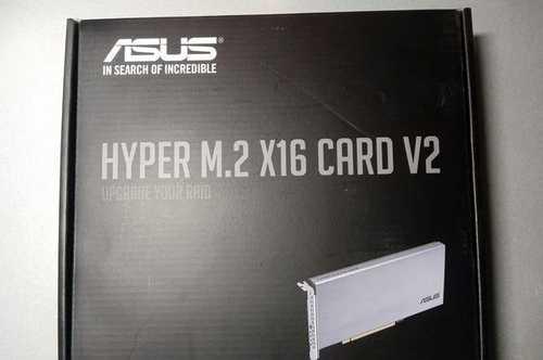 Контроллер Asus hyper M.2 X16 card V2