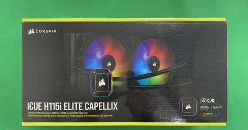 Corsair iCUE H115i Elite Capellix black/RGB NEW