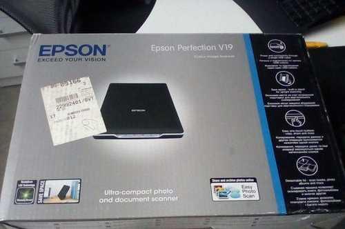 Сканер epson Perfection V19