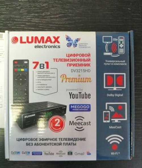 Цифровой тюнер Lumax DV3215HD