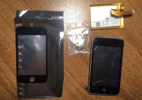 iPod touch 2g 32Gb (запчасти тачскрин новый с али)