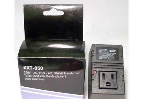 Eleca KXT-050 понижающий трансформатор 220/110 3шт