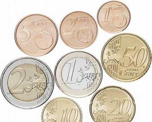 Обмен евро монет