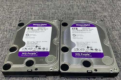 4 тб жесткий диск wd purple