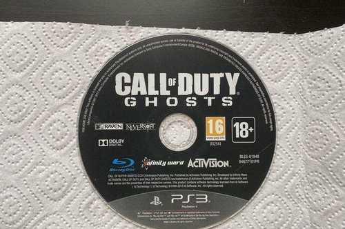 Игры PS3 Call of duty ghosts