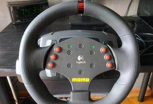 Игровой руль logitech momo racing