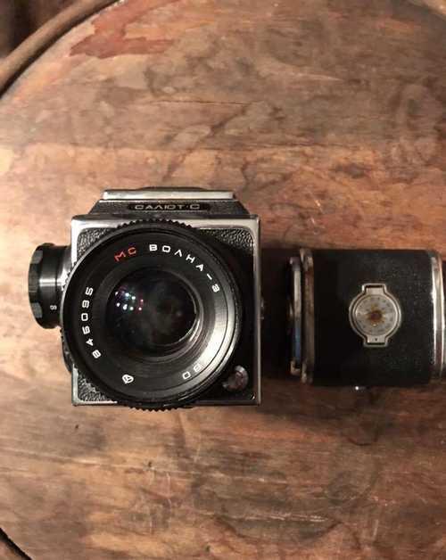 Плёночный фотоаппарат салют