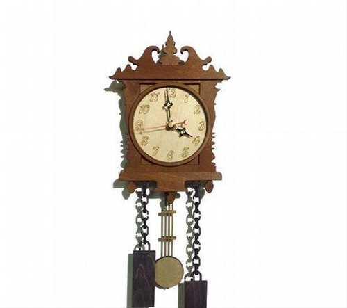 Часы настенные деревянные ходики