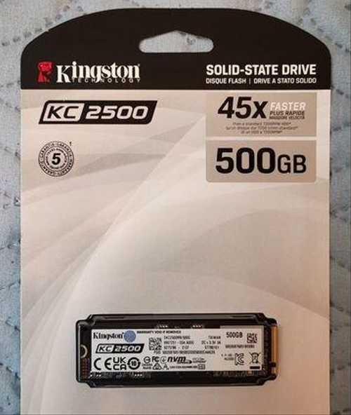 SSD Kingston KC2500 SKC2500M8/500G