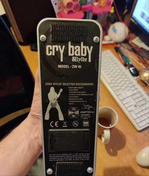 Педаль Dunlop Cry Baby ZW-45, акуст. кабели и тд