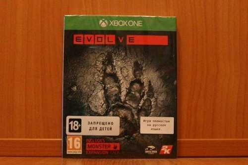 Evolve для Xbox One - на диске - запечатанный