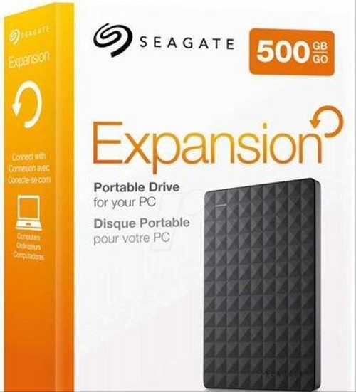 Внешний жёсткий диск Seagate 500Gb 1Tb