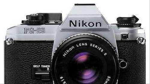 Плёночный фотоаппарат Nikon FG-20
