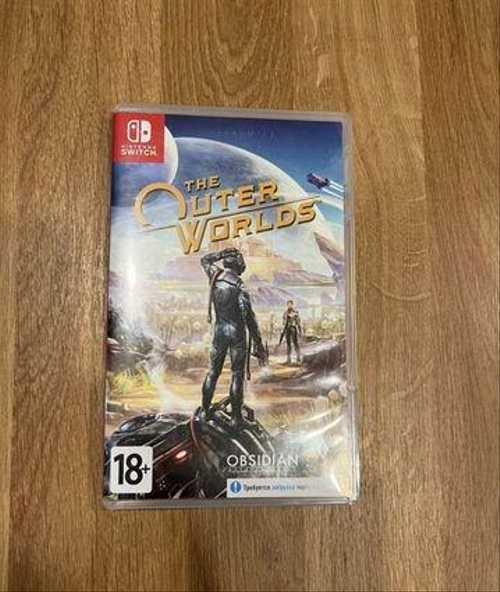 The Outer Worlds картридж nintendo switch
