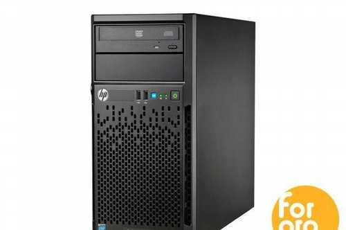 Сервер HP ML10 v2 4LFF 1xG3240 16GB, B120i