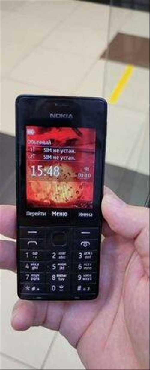 Телефон Nokia 515 black рст