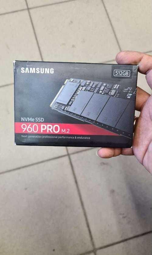 Samsung NVMe SSD 960 Pro m.2 512GB