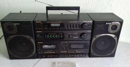 Новая винтаж магнитола "Sony CFS-W510S".1991 год