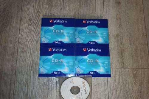 Диски Verbatim CD-R 700 MB