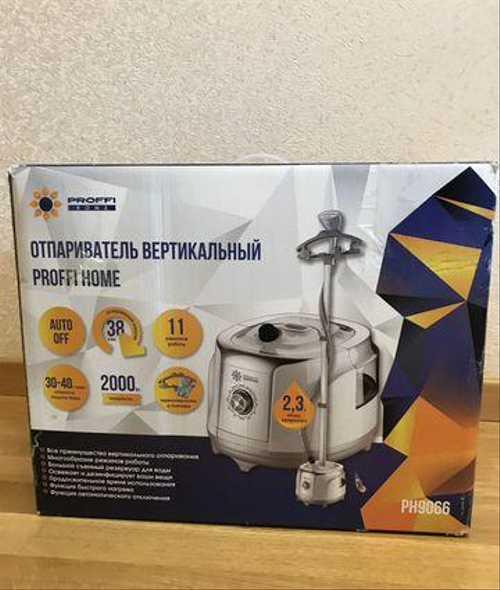 Новый Отпариватель вертикальный Proffi home PH9066