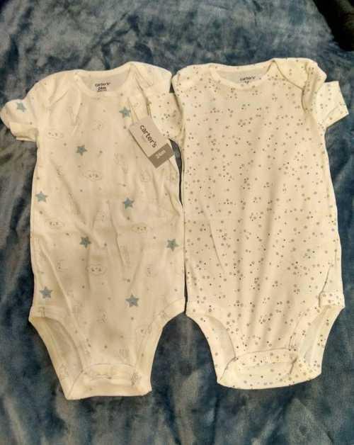 Боди carter's 24m с коротким рукавом